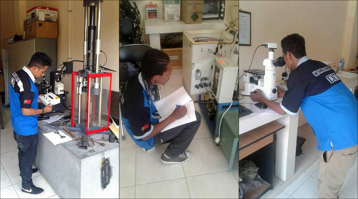 [2017] Pelatihan Retrofitting, Pemeliharaan Mesin AC dan Metalurgi – UU ...